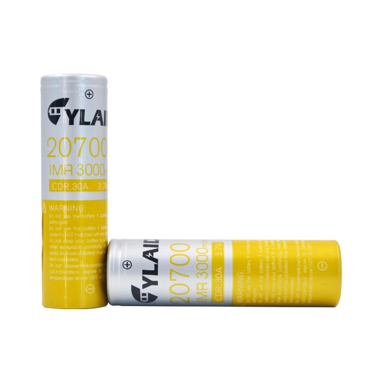 Cylaid 20700 3000mAh 30A Battery